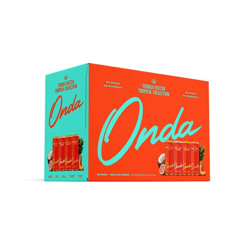 ONDA Tequila Seltzer 'Tropical Collection' 8-Pack – ForTequilaLovers.com
